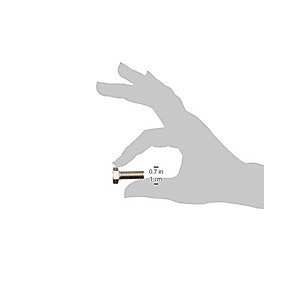 Hillman 831618 3/8-16 x 1-Inch Stainless Steel Hex Cap Screw, 50-Pack