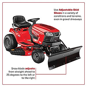 Arnold 19A30017OEM 46-Inch Snow Blade Attachment, 46 Inch, Black