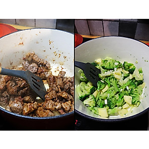 Dutch Oven Enameled Cast Iron Pot - Cocotte with Dual Handle and Cover Casserole Dish - Round Red 10.23" (26 cm)