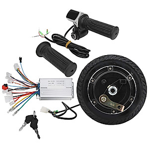 Scooter Brushless Hub Motor, Sturdy and Durable Durable Brushless Hub Motor, LCD Throttle Practical for Electric Scooter DIY Electric Scooter