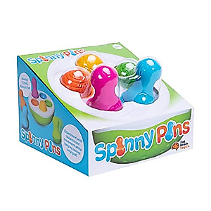 Fat Brain Toys SpinnyPins - Sensory & Motor Skills Toy for Babies & Toddlers