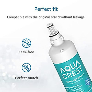 AQUA CREST F-1000,F-2000 Under Sink Water Filter, Model No.AQU-WF03-F1, Replacement for F-1000,F-2000 and AquaPure AP Easy C-Complete, Pack of 3