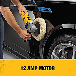 DEWALT Variable Speed Polisher, 7-Inch to 9-Inch (DWP849), Medium, Multi