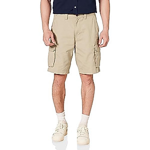 Amazon Essentials Men's Classic-Fit Cargo Short (Available in Big & Tall), Khaki Brown, 38