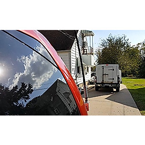 SS-3H CB Antenna Spring Mount - Heavy Duty Stainless Steel Antenna Electronics Spring to Fit for Mobile/in-Vehicle CB Radio Antenna Mount up to 60" Long and 3/8" - 24 Threads.