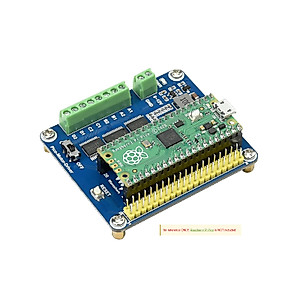 Waveshare DC Motor Driver Module for Raspberry Pi Pico Driving Up to 4X DC Motors Suitable for 2WD or 4WD Driving