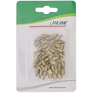 InLine 77787M Spacer Screw Set for Mainboards/Metric (50 Pieces)