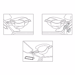 The Original HAT CLIP [NEW VERSION] Cowboy Hat Holder for Trucks Hat Rack Pickup Truck