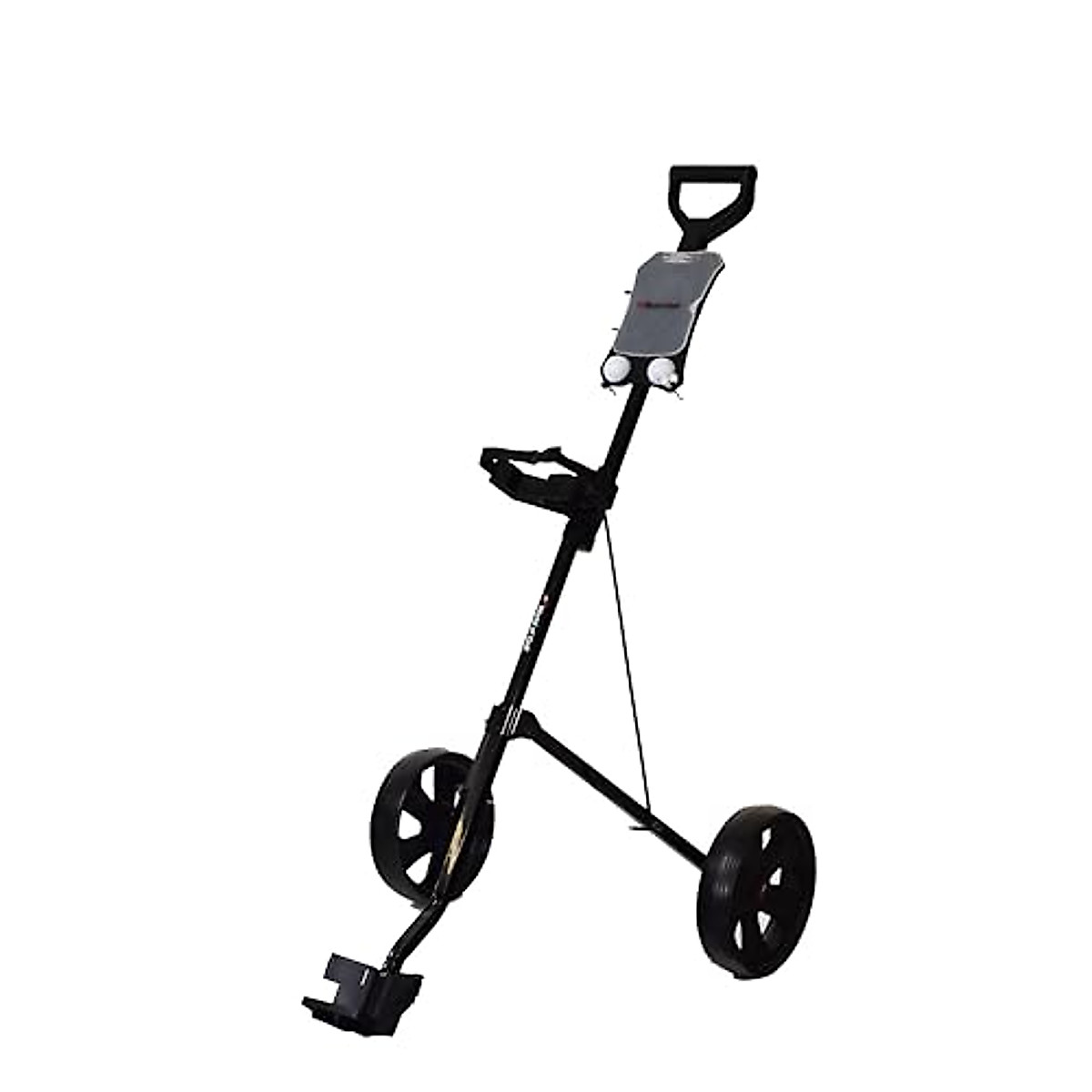 Jef World Of Golf Deluxe Steel Golf Cart, Black