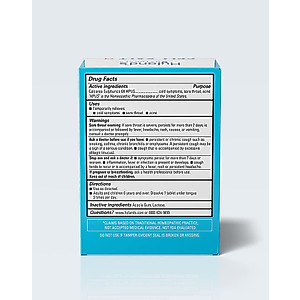 Hyland's Cold Relief, Naturals Cell Salts #3 Calcarea Sulphurica 6X Tablets, Natural Homeopathic Relief of Colds, Sore Throat, Acne, 100 Count