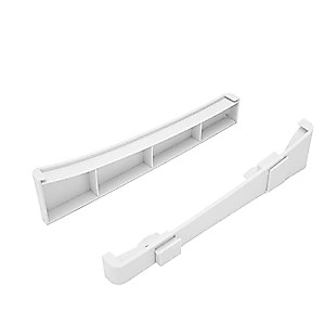 Game Console Horizontal Bracket, Adjustable Stable Game Console Base Stand for PS5 Host Console Disc and Digital Edition