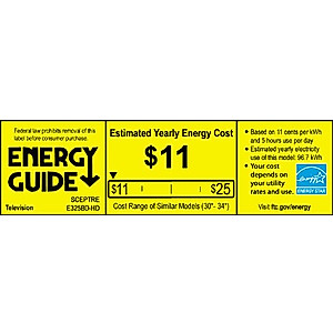 Sceptre Inc. E325BD-HD 31.5-Inch LED-Lit 720p 60Hz HDTV (Black)