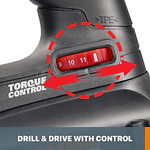 Worx WX176L.8 20V Power Share Switchdriver 2.0Ah 2-in-1 Cordless Drill & Driver (2.0Ah)