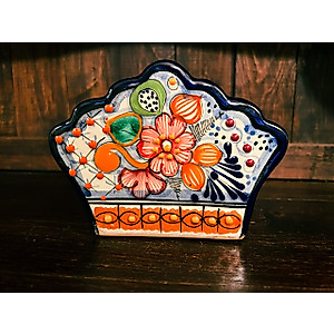 Napkin Holder Servilletero Handmade Talavera