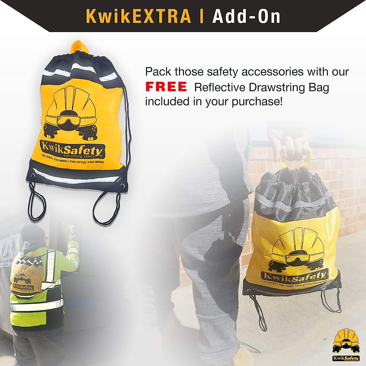 KwikSafety - Charlotte, NC - PYTHON [External Shock Absorber] Double Leg 6ft Safety Lanyard OSHA ANSI Fall Protection Restraint Equipment Snap Rebar Connectors Construction Arborist Roofing