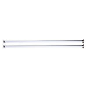 ALFI brand ABUMSB Undermount Farm Sink Installation Kit with 36-Inch White Metal Rods,Chrome
