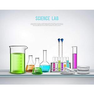 2PCS 10ml Glass Graduated Droppers Lab Pipettes Dropper Liquid Pipette with 2 Rubber Caps 2PCS 20CM Glass Stir Rod and Droppers Brush