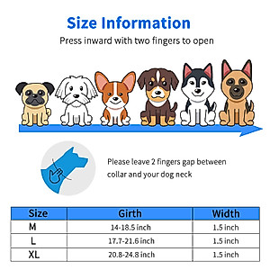 Tactical Dog Collar with USA American Flag - Military Dog Collar Thick with Handle - Heavy Duty Nylon K9 Collar Adjustable Metal Buckle for Medium Large Dogs L Chew Proof with 2 Patches