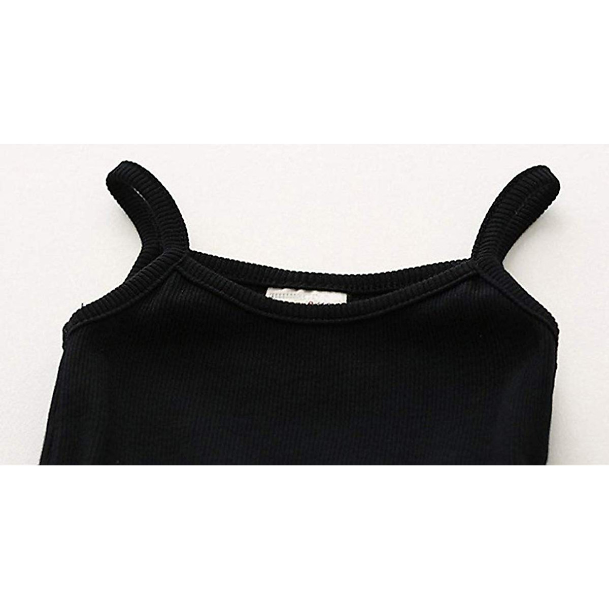 BGIRNUK Baby Girl Tutu Dress Toddler Sleeveless Tutu Dress Infant Tulle Dresses 580 Black 6T