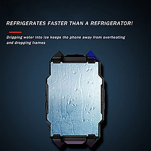 Abovehill Phone Cooler, Premium Phone Fan for Mobile Gaming Phone, Gamepad Radiator Phone Cooler Mini Cooling Fan for iPhone and Android