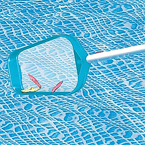 Intex Ultra XTR Frame 18' x 52" Above Ground Swimming Pool with Sand Filter Pump, Ladder, Cover, & Maintenance Accessory Kit with Vacuum and Skimmer