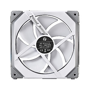 Lian Li UNI Fan SL140 Double Pack White with Controller (ARGB 140mm LED PWM Daisy-Chain) (SL140-2 White Cooler)
