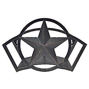 Liberty Garden 234 Liberty Star Mount Hose Butler, Holds 125-Feet of, 5/8-Inch, Black