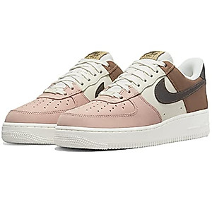 Nike Men's Air Force 1 (Arctic Orange/Velvet Brown, us_Footwear_Size_System, Adult, Men, Numeric, Medium, Numeric_13)