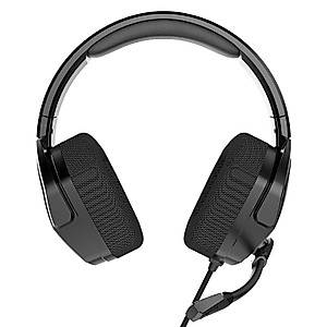 XIBERIA Gaming Headset for Xbox One/PS4/PS5/PC/Mac,Controller,Noise Cancelling Over Ear Headphones with Mic, Bass Surround Soft Memory Earmuffs (Renewed)