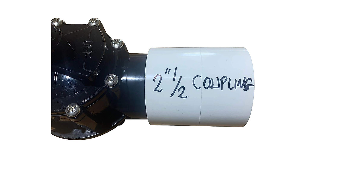 FibroPool 2" Pool Diverter Valve - Positive Seal & No Lube