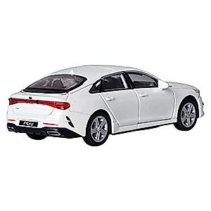 dgboy 1:38 Kia K5 DL3 Snow White Pearl Mini Car Miniatur Car Optima