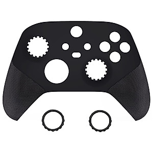 eXtremeRate ASR Version Redesigned Shell for Xbox Core Wireless Controller - Performance Rubberized Grip, Anti Sticks Rubbing Rings - Custom Faceplate for Xbox Series X & S Controller - Black
