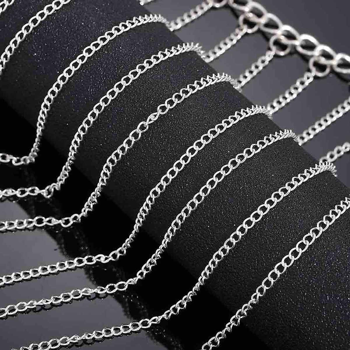 Tgirls Layered Punk Shoulder Chain Sexy Tassel Body Jewelry for Women and Girls (Silver)