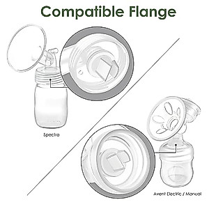 Maymom 2nd Generation Pump Valves with Pull Tab for Spectra S1, S2 and 9 Pumps and Compatible with Avent Comfort Electric Breast Pump; (4 pc)