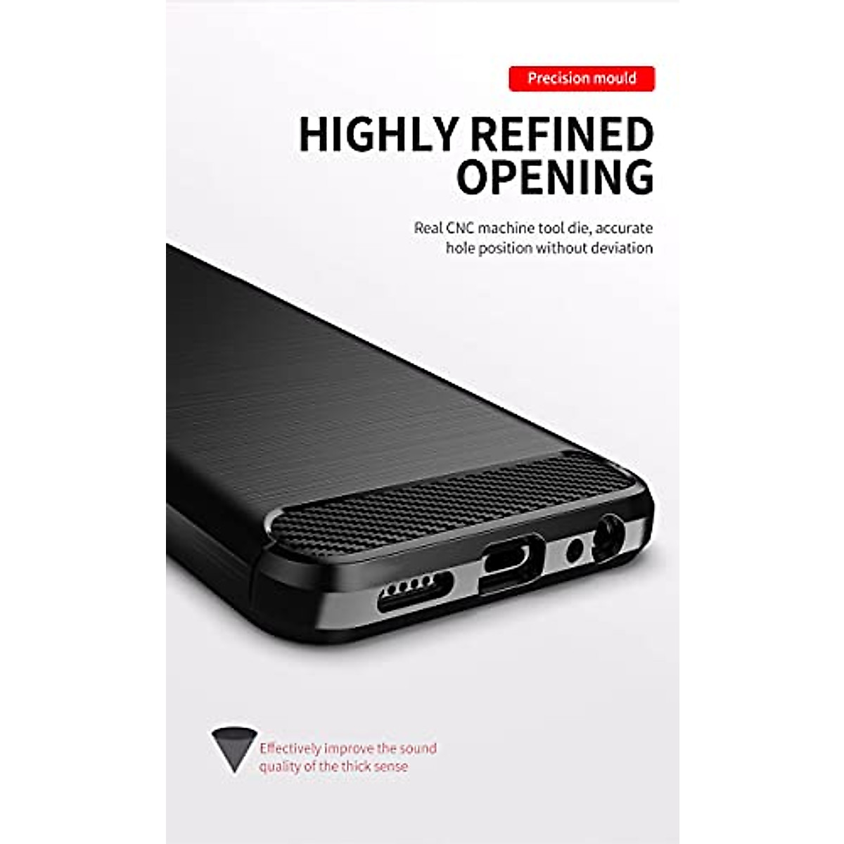 M MAIKEZI Samsung A22 5G case,Galaxy A22 5G case,with HD Screen Protector, Soft TPU Slim Fashion Non-Slip Protective Phone Case Cover for Samsung Galaxy A22 5G (Black Brushed TPU)