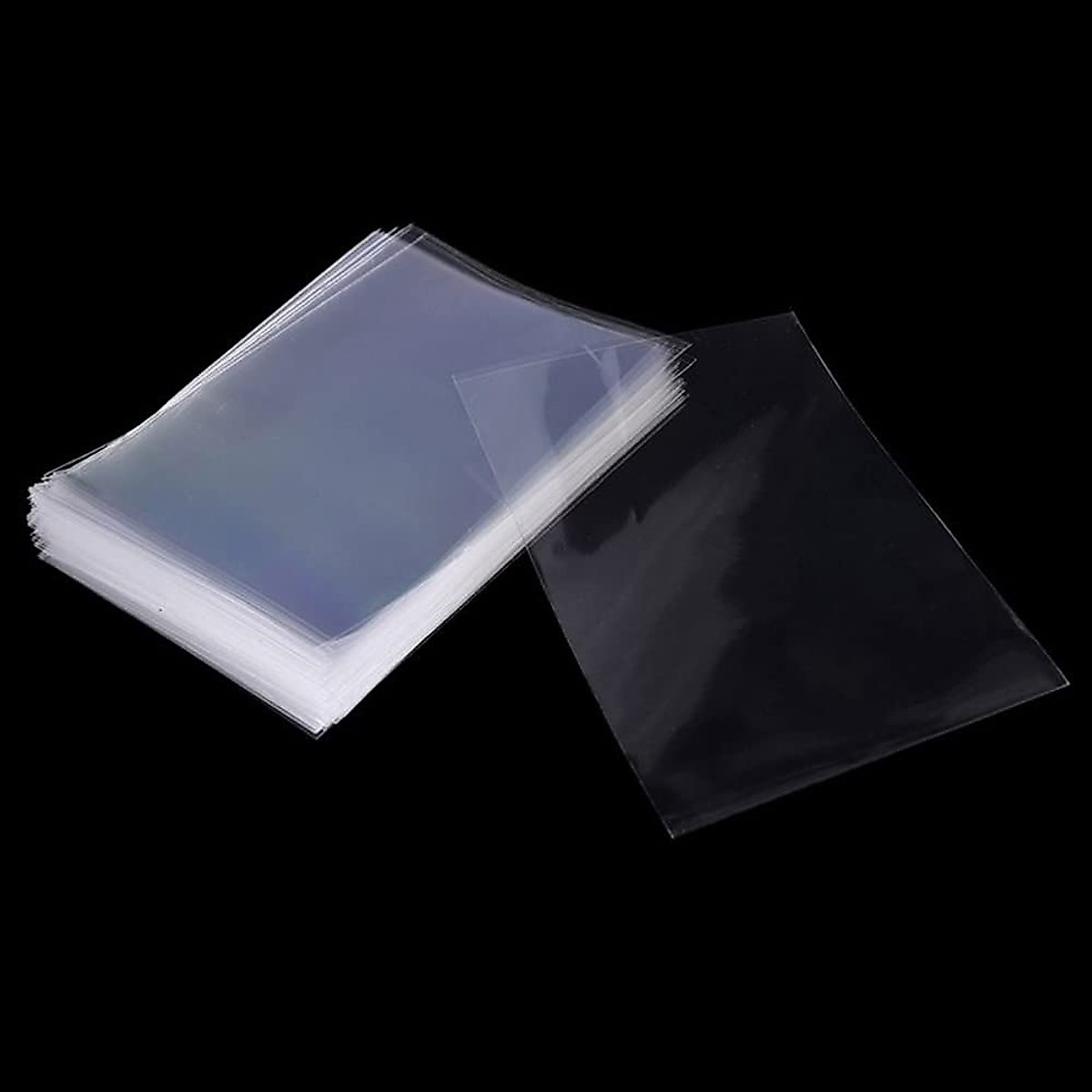 Miraclekoo 400 PCS 4X6 Inch Cellophane Treat Bags Christmas Gift Bag Clear Cello Treat Bags with 400 Twist Ties for Wedding Cookie Gift Candy Bakery Supply,1.4mil