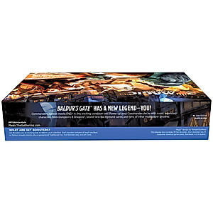 Magic: The Gathering Commander Legends: Battle for Baldur’s Gate Set Booster Box | 18 Packs (270 Magic Cards)