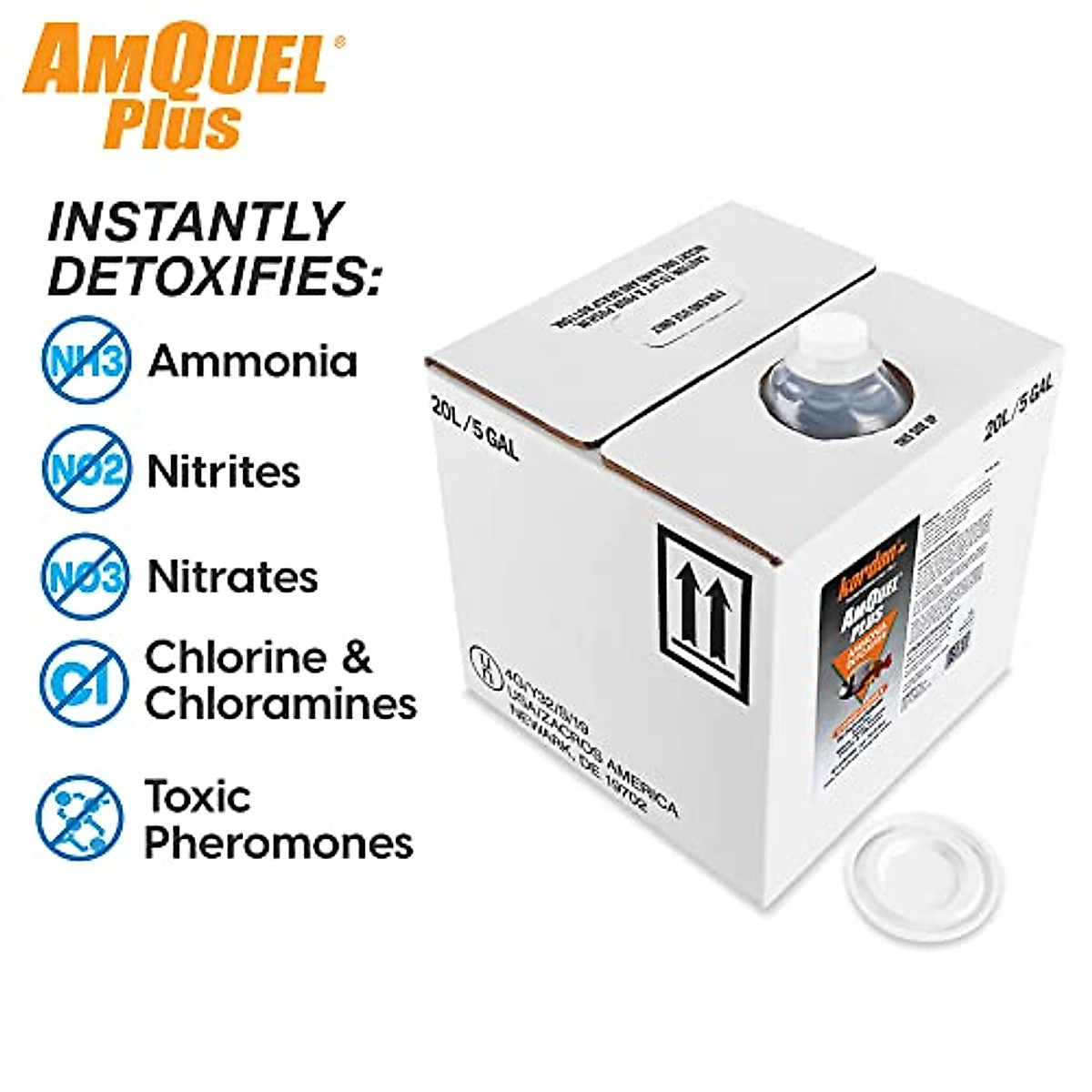 KORDON #33475 AmQuel Plus Water Treatment, 5-Gallon