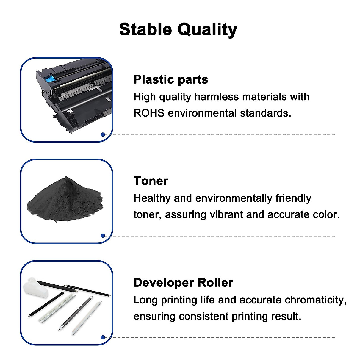 Toner Bank Compatible Drum Unit Replacement for Brother DR820 DR-820 DR 820 for Brother MFC-L5850DW HL-L6200DW HLL6200DW L6200DW MFC-L5900DW MFC-L5700DW HL-L5200DW L5200DWT Printer Drum Unit 2PK
