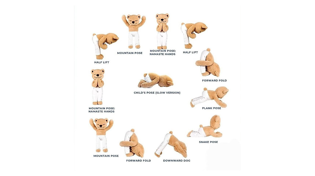 Meddy Teddy The Yoga Bear: Fun Yoga for Kids