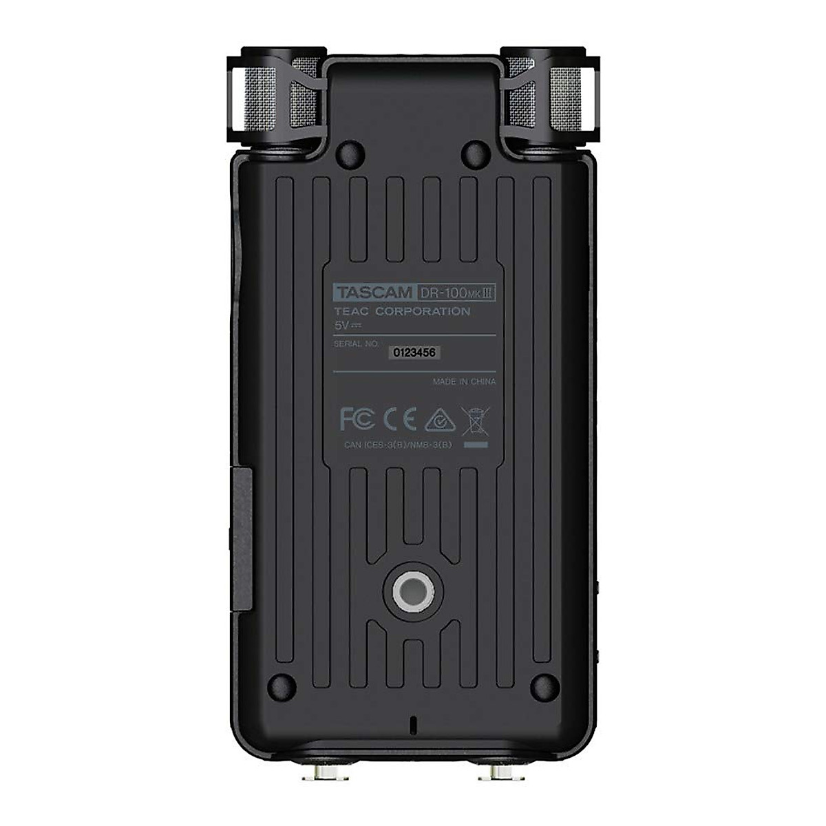 Tascam DR-100MKIII 192kHz/24-Bit Stereo Portable Audio Recorder,Black