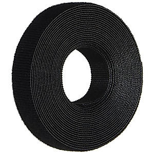 Panduit HLS-15R0 Tak-Ty Hook And Loop Cable Tie, Continuous Roll, 50lbs Min Tensile Strength, Variable Max Bundle Diameter, 0.750" Width, 15.0ft Length