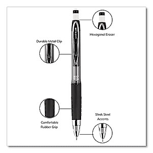 Uni-ball 207 Mechanical Pencil Starter Kit, 0.7mm, HB #2, Assorted Barrels, 3 Count