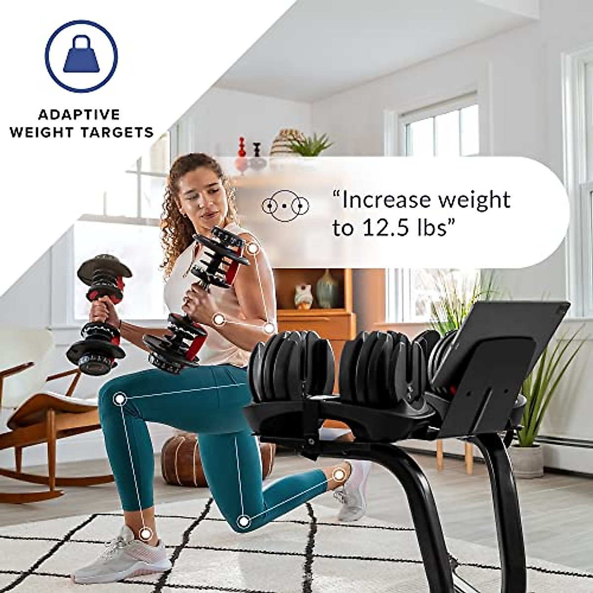 Bowflex SelectTech 552 Adjustable Dumbbells (Pair)