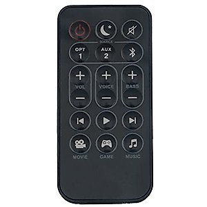 Replacement Soundbar Remote Control fit for Polk Signa Solo Sound Bar RE9220-1 RE92201 RTRE92201 S21-021 Polk Audio Signa Solo SIGNASOLO AM9230-A AM9230A