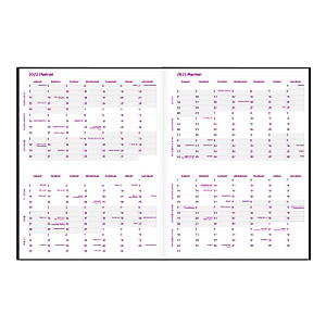 Brownline 2023 Essential Monthly Planner, 14 Months, December 2022 to January 2024, Stitched Binding, 10.75" x 8.5", Black (CB450.BLK-23)