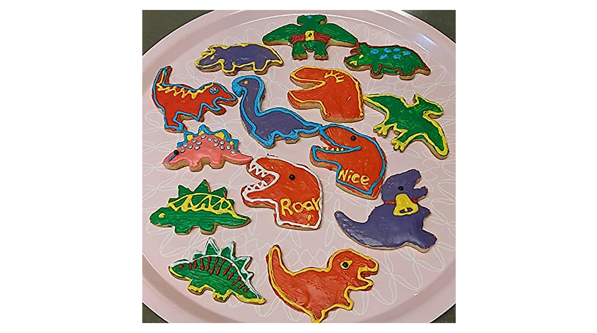Dinosaur Cookie Cutter Set - 7 Fun Shapes for Parties