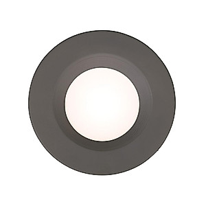 DESIGNERS FOUNTAIN LED Recessed Lights, 5/6 Inch 5CCT Dimmable IC Rated Downlight, 12W 1000LM, Energy Star, Retrofit Ceiling Light, 2700K/3000K/3500K/4000K/5000K, Bronze Baffle Trim, EVL61093T50BZ