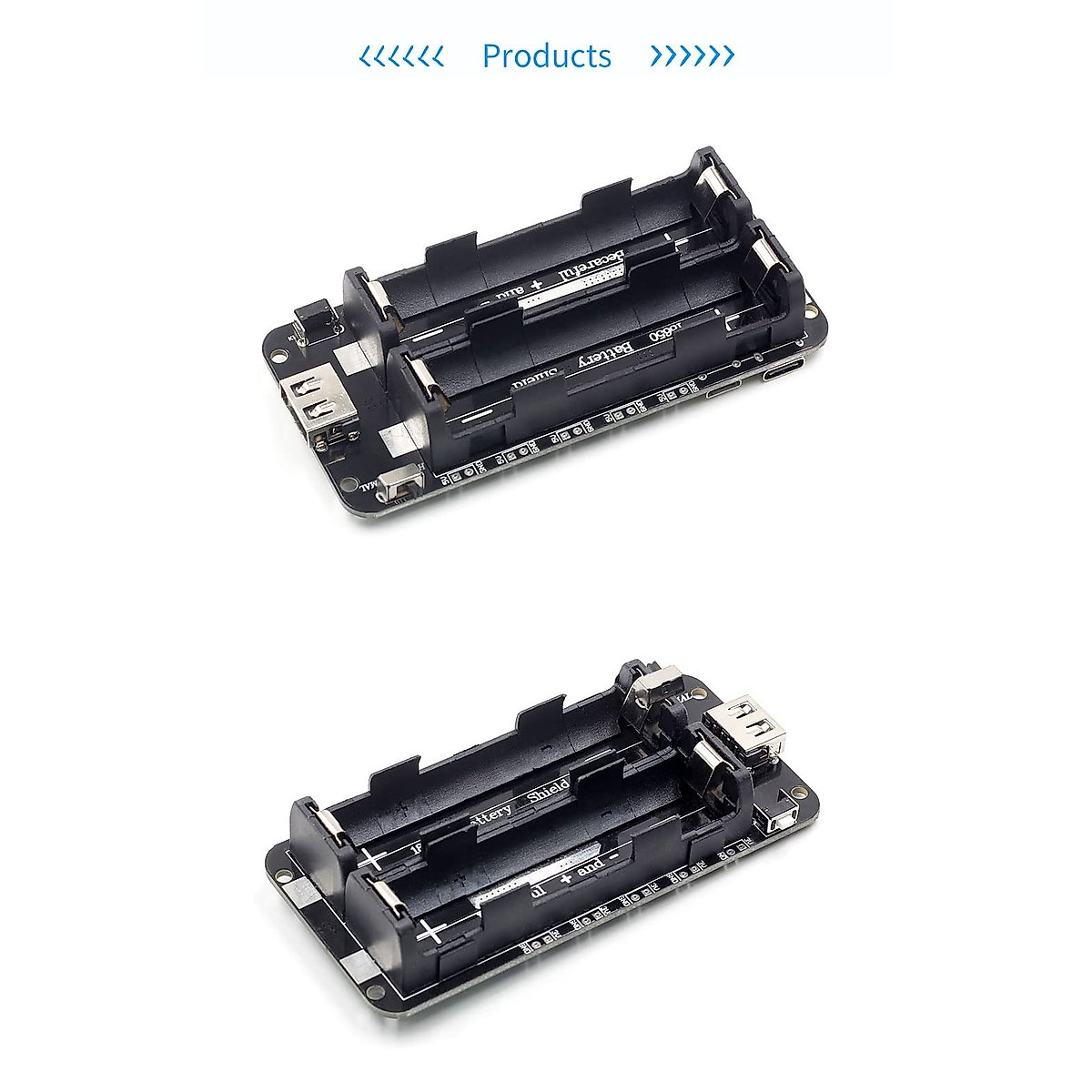 TECKEEN 3V/5V 18650 Lithium Battery Shield V8 Mobile Expansion Board Module 5 ESP8266