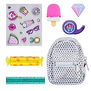 REAL LITTLES RLITTLES01B Mini Backpacks, Multicolored, 8.6 x 12.5 x 5.8cm